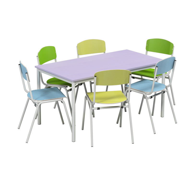 Set pentru cantina cu 6 locuri HPL